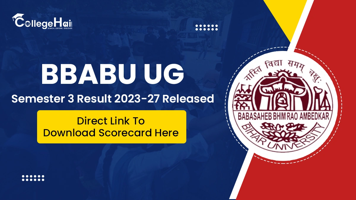 BBABU UG Semester 3 Result 2023–27 Released: Download Scorecard