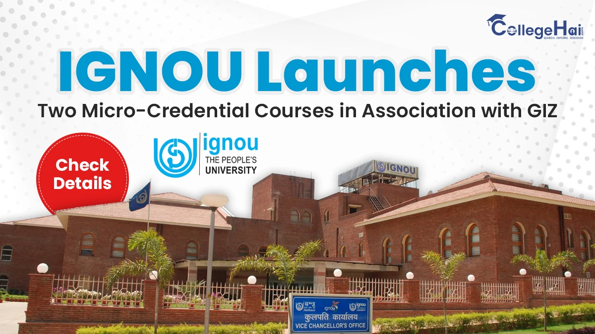 IGNOU Launches Two Micro-Credential Courses with GIZ