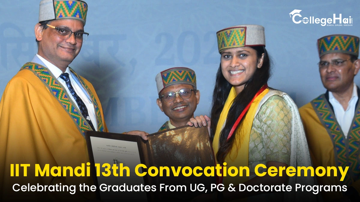 IIT Mandi 13th Convocation: Celebrating UG, PG & PhD Graduates