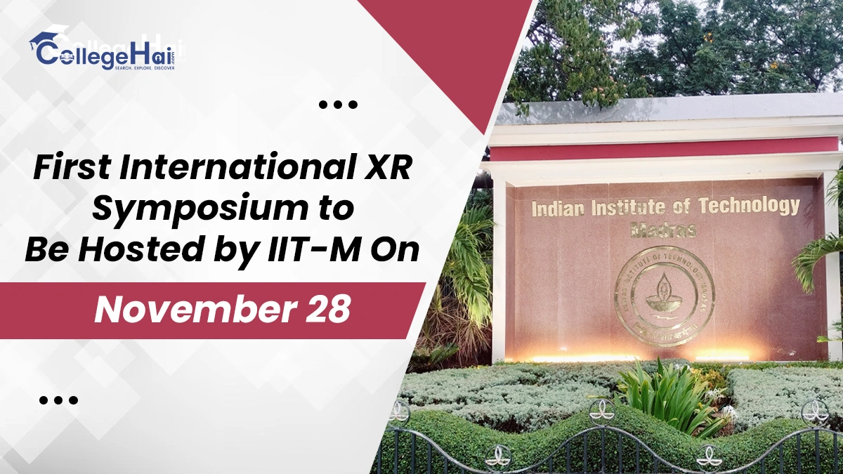 IIT-M to Host First International XR Symposium on November 28