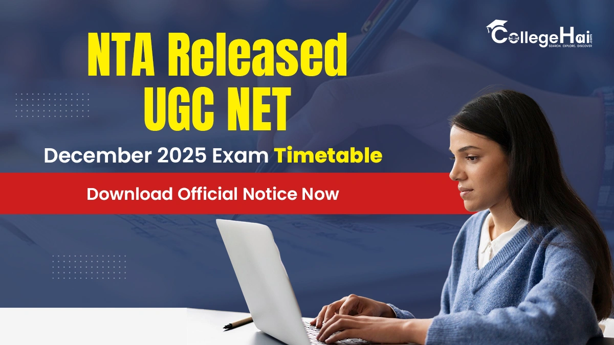 NTA Released UGC NET December 2025 Exam Timetable: Download Official ...