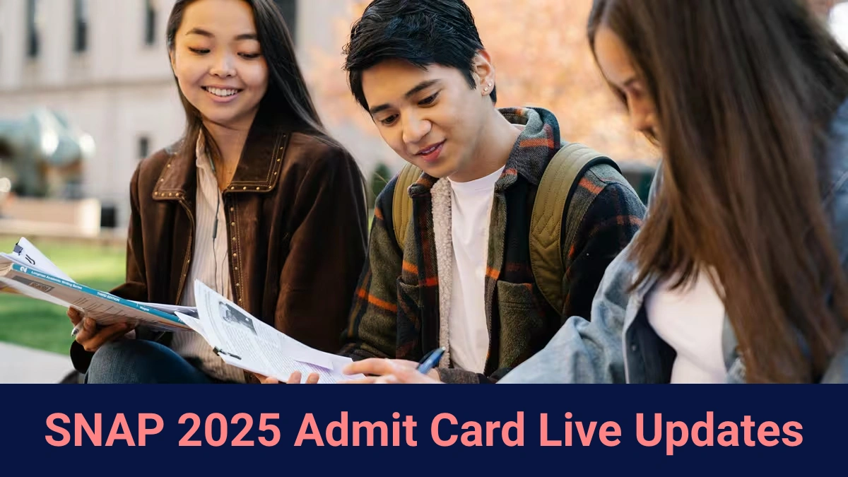SNAP 2025 Admit Card Updates: SNAP 2025 Admit Card Release Dates ...