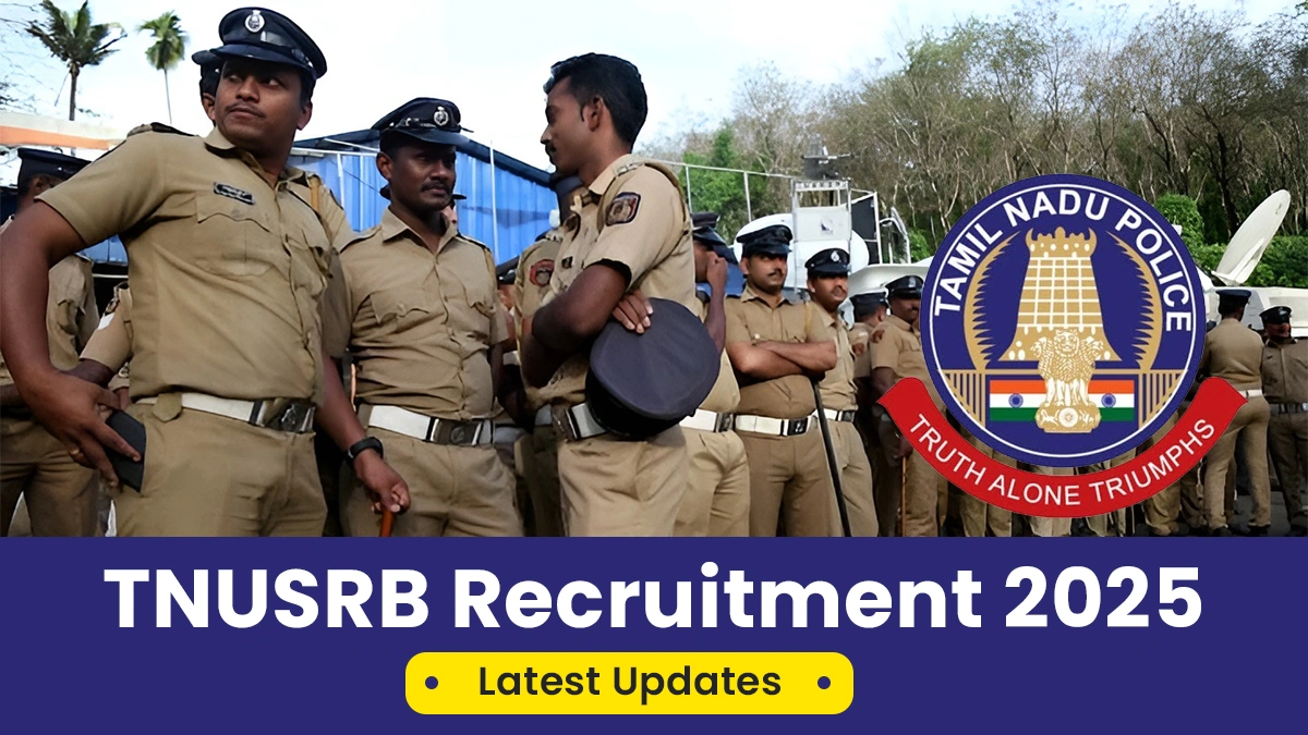 TNUSRB Recruitment 2025: Notification Released For 3644 Vacancies ...