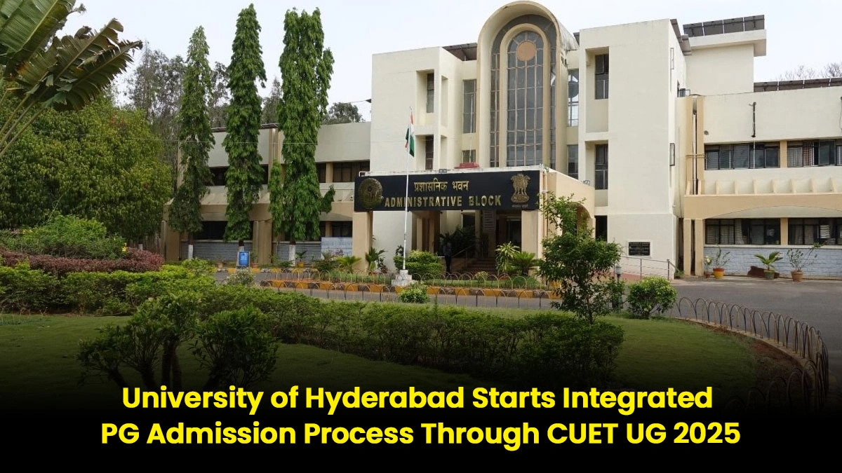 University of Hyderabad Starts Integrated PG Admission Process Through ...