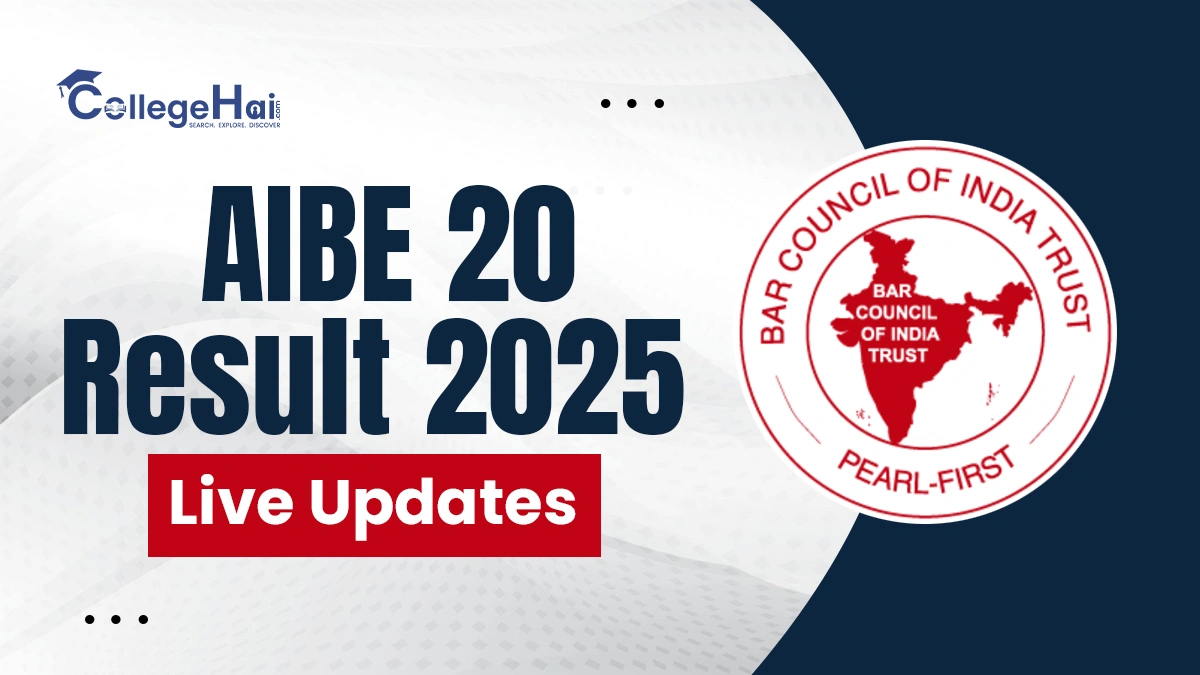 AIBE XX Result 2025 live Update: Final Answer Key Out, Result Soon