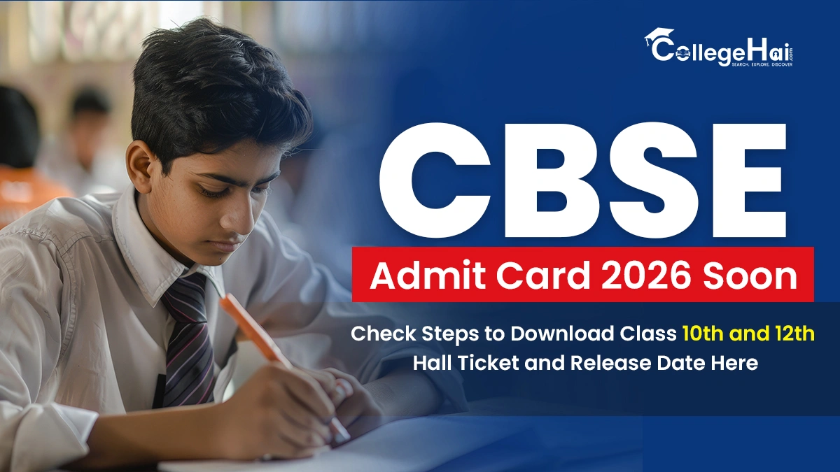 CBSE Admit Card 2026 Soon Class 10, 12 Download Steps