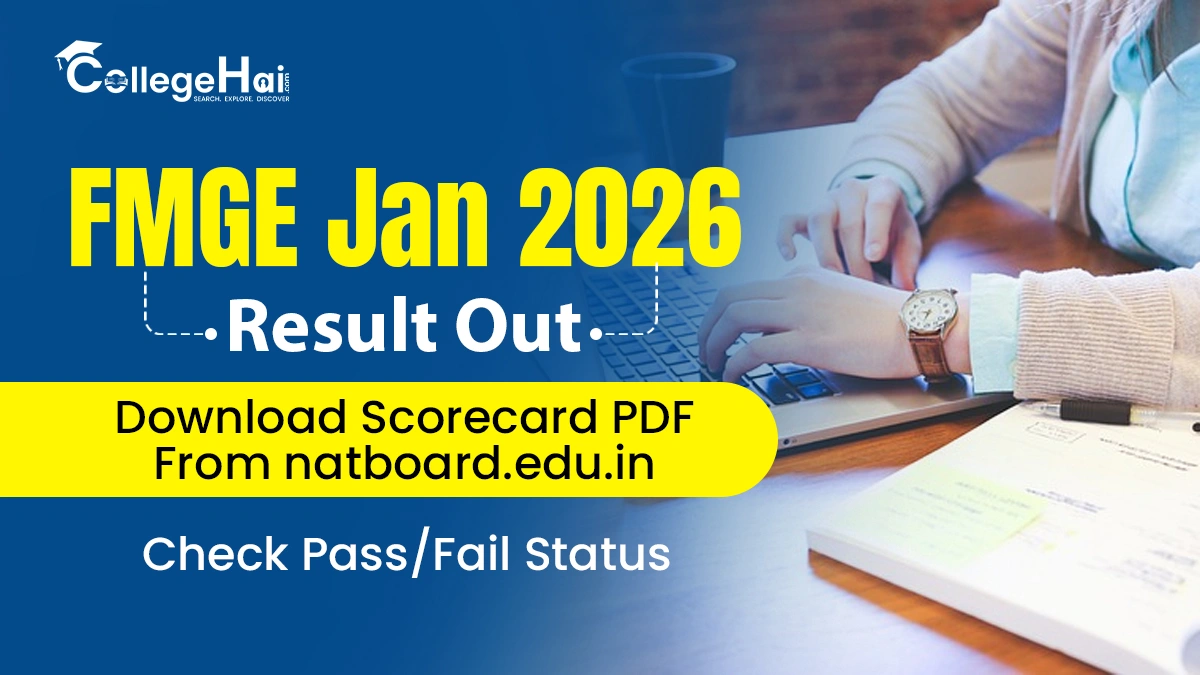 FMGE Jan 2026 Result Out | Download Scorecard PDF