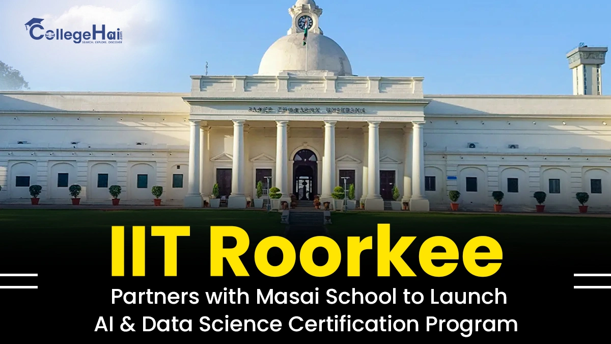 IIT Roorkee–Masai School Launch AI & Data Science Certification