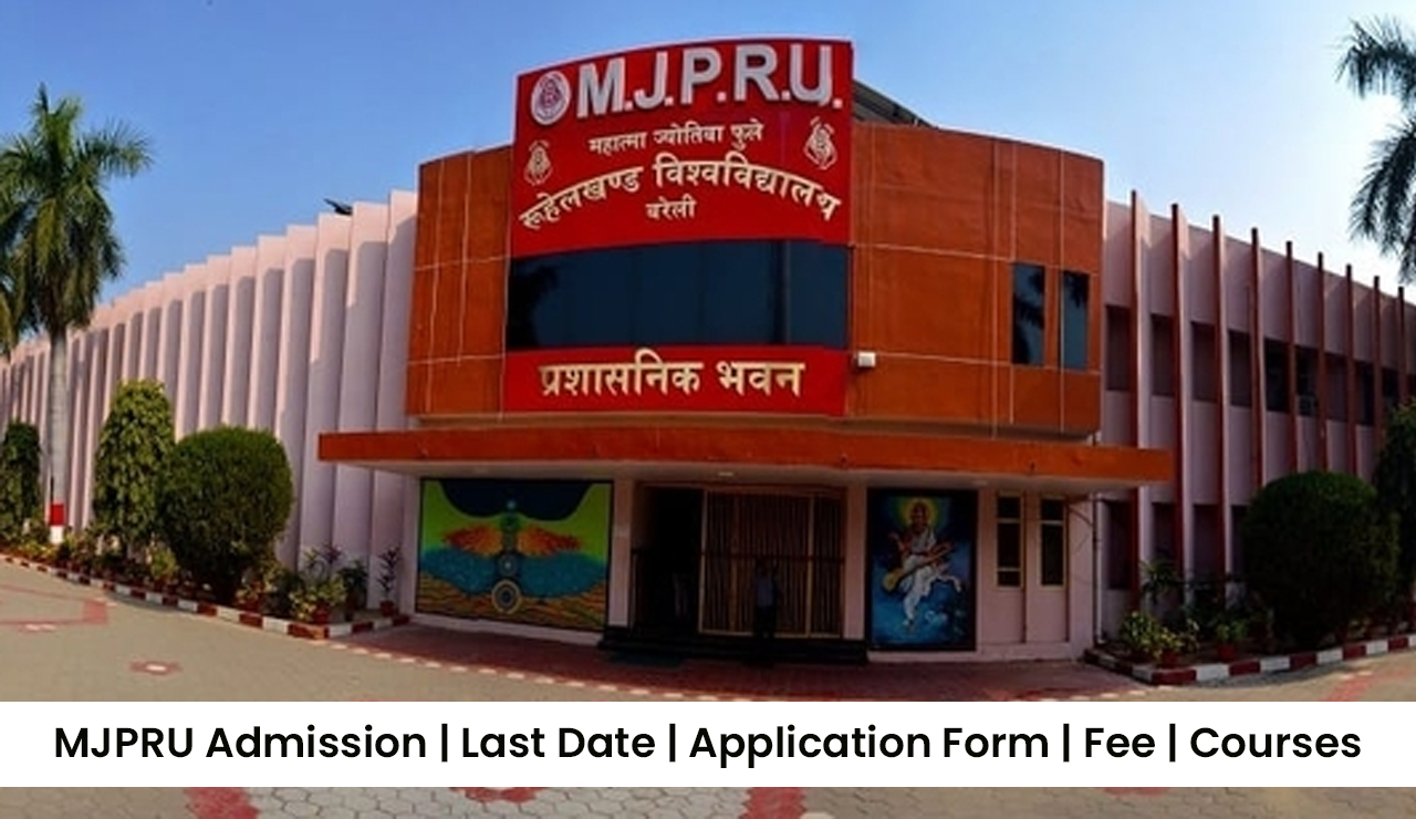 MJPRU Admission Details 2025-26