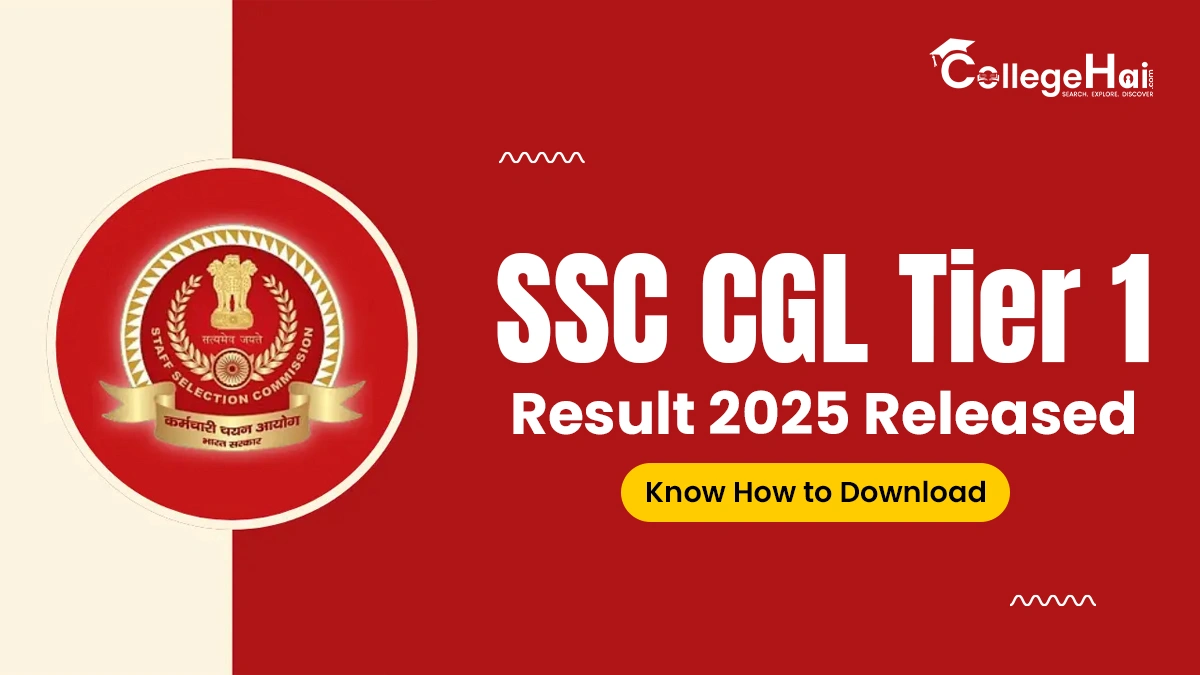 SSC CGL Tier 1 Result 2025 Released: Check & Download Result