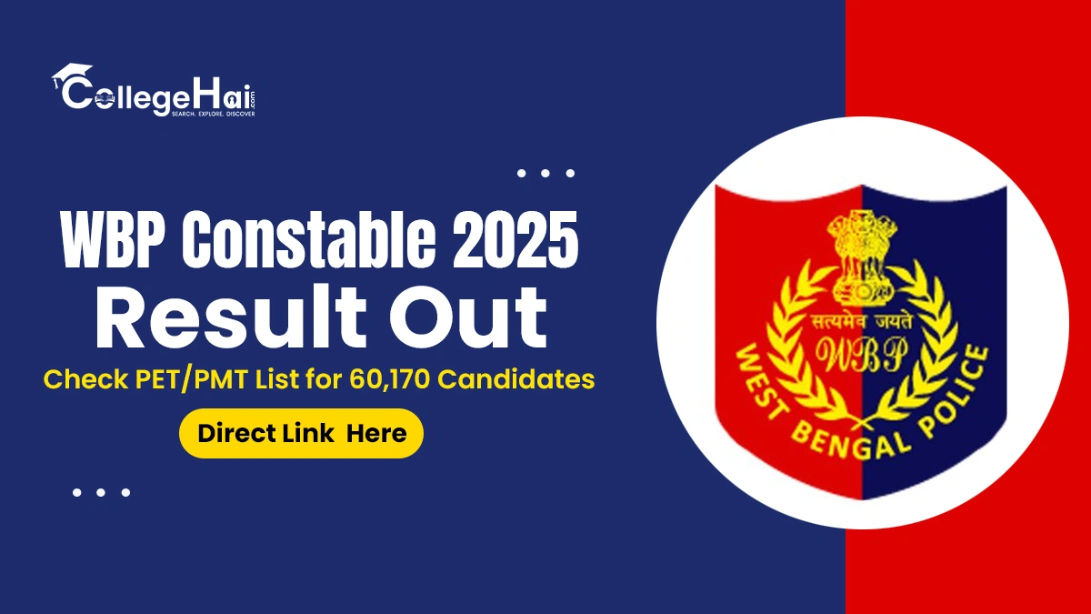 WBP Constable 2025 Result Out: PET/PMT List for 60,170 Candidates